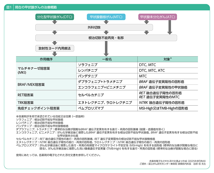 広がる甲状腺がんの個別化治療：BRAF･RET･NTRKを中心とした最新ゲノム戦略｜PLUS CHUGAI 中外製薬医療関係者向けサイト（医師向け）